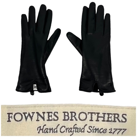 Fownes | Accessories | Fownes Brothers Womens Medium Leather Gloves ...